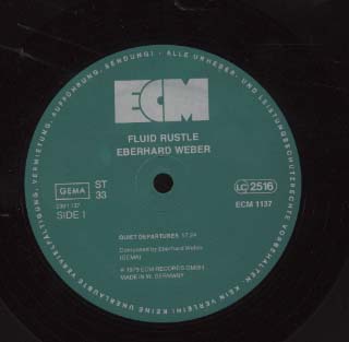 FLUID RUSTLE エバーハード・ウエバー（b) - 中古オーディオ 高価買取・販売 ハイファイ堂