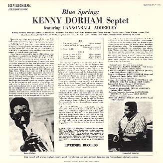BLUE SPRING/ KENNY DORHAM SEPTET KENNY DORHAM(tp) - 中古オーディオ 高価買取・販売 ハイファイ堂