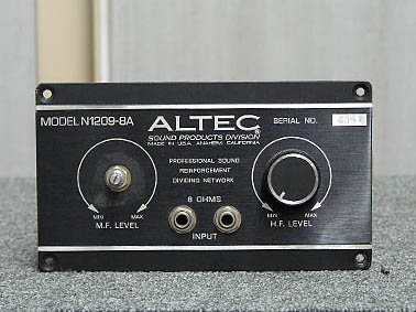 N1209-8A ALTEC - 中古オーディオ 高価買取・販売 ハイファイ堂
