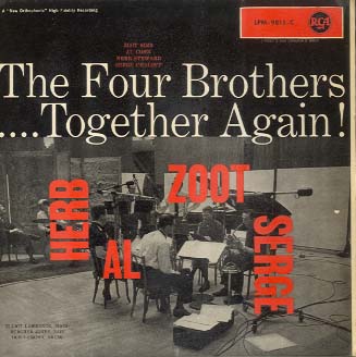 THE FOUR BROTHERS -TOGETHER AGAIN! THE FOUR BROTHERS - 中古オーディオ 高価買取・販売 ...