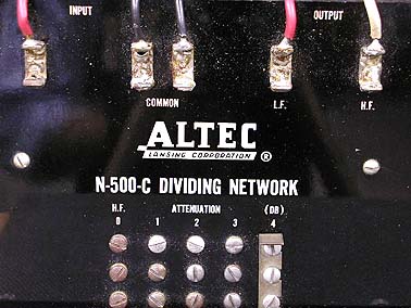 N-500-C ALTEC - 中古オーディオ 高価買取・販売 ハイファイ堂