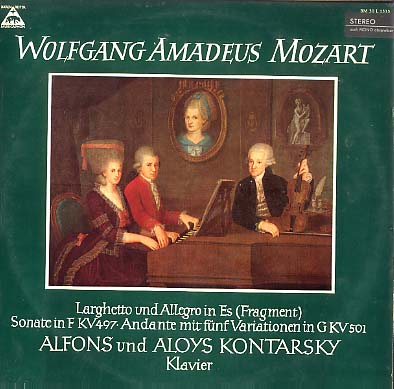 MOZART:LARGHETTO UND ALLEGRO ES WOLFGANG AMADEUS MOZART - 中古オーディオ 高価買取 ...