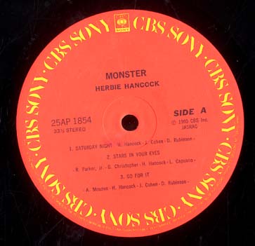 MONSTER HERBIE HANCOCK(p) - 中古オーディオ 高価買取・販売 ハイファイ堂