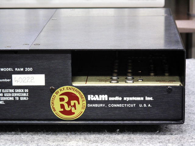 RAM200 RAM - 中古オーディオ 高価買取・販売 ハイファイ堂