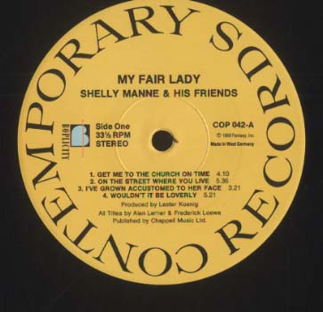 My Fair Lady SHELLY MANN（ds） - 中古オーディオ 高価買取・販売 ハイファイ堂