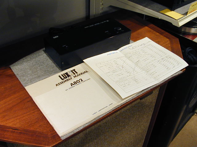 A802 LUXKIT - 中古オーディオ 高価買取・販売 ハイファイ堂