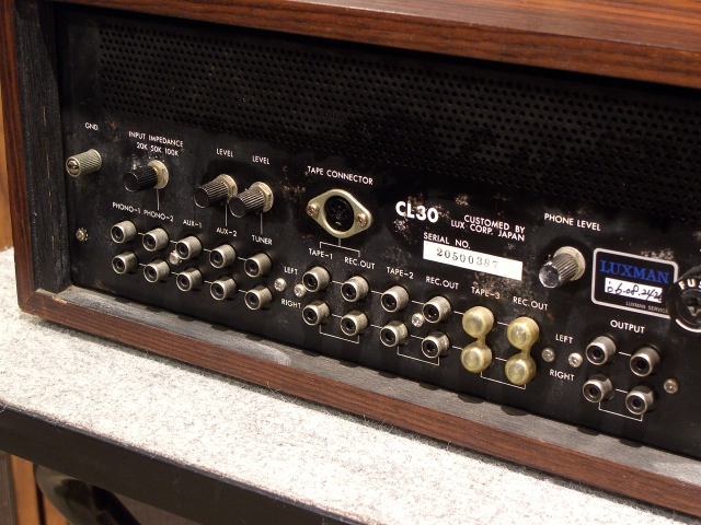 CL-30 LUXMAN - 中古オーディオ 高価買取・販売 ハイファイ堂