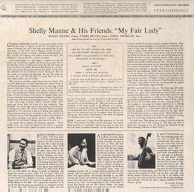 MY FAIR LADY/SHELLY MANNE SHELLY MANNE(ds) - 中古オーディオ 高価買取・販売 ハイファイ堂