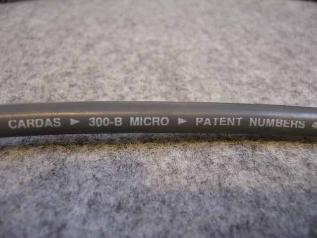 300B Micro/1.0m CARDAS - 中古オーディオ 高価買取・販売 ハイファイ堂