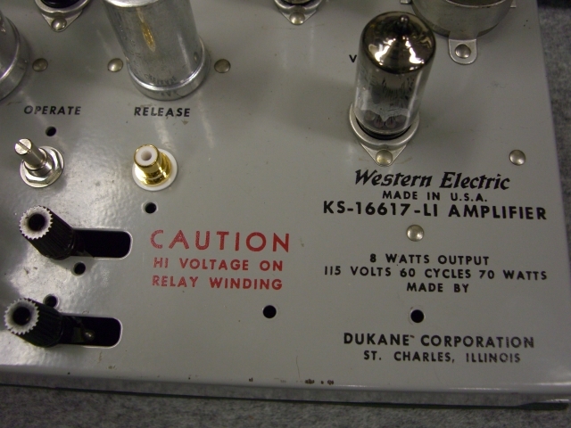 KS-16617-L1 WESTERN ELECTRIC - 中古オーディオ 高価買取・販売 ハイファイ堂