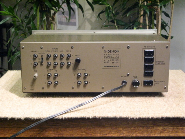 PRA-1001 DENON - 中古オーディオ 高価買取・販売 ハイファイ堂