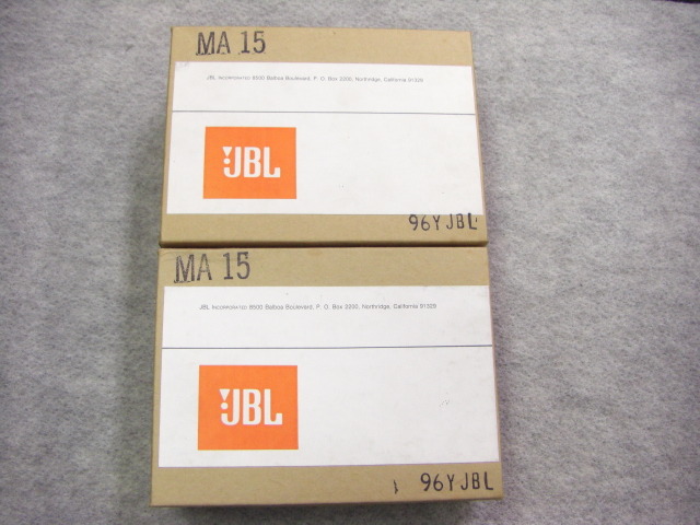 MA15 JBL - 中古オーディオ 高価買取・販売 ハイファイ堂