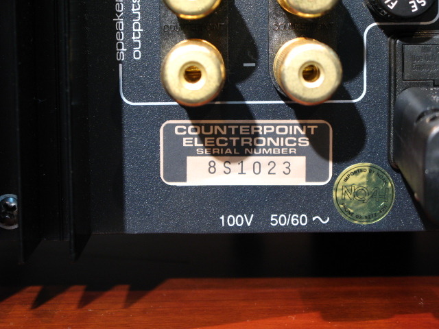 SOLID-M1 COUNTER POINT - 中古オーディオ 高価買取・販売 ハイファイ堂