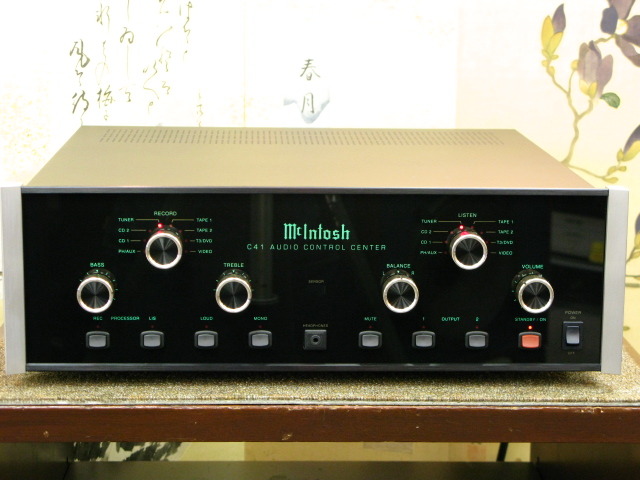C41 McIntosh - 中古オーディオ 高価買取・販売 ハイファイ堂