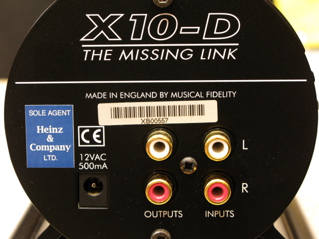 X10-D MUSICAL FIDELITY - 中古オーディオ 高価買取・販売 ハイファイ堂