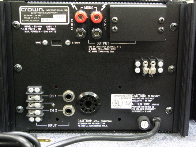 PS-400 CROWN - 中古オーディオ 高価買取・販売 ハイファイ堂