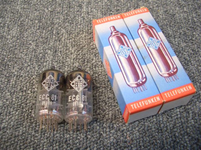ECC81 TELEFUNKEN - 中古オーディオ 高価買取・販売 ハイファイ堂