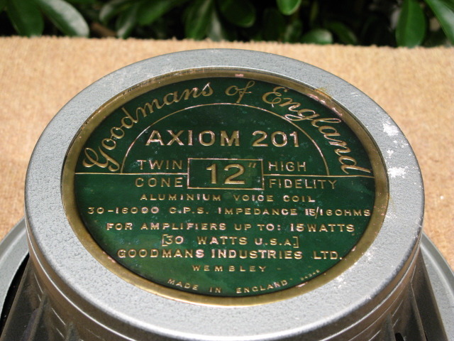AXIOM 201 goodmans - 中古オーディオ 高価買取・販売 ハイファイ堂