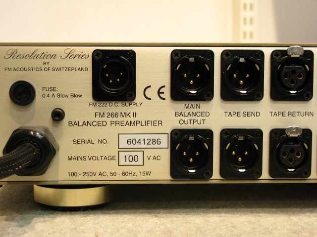 FM266MK2 FM ACOUSTICS - 中古オーディオ 高価買取・販売 ハイファイ堂