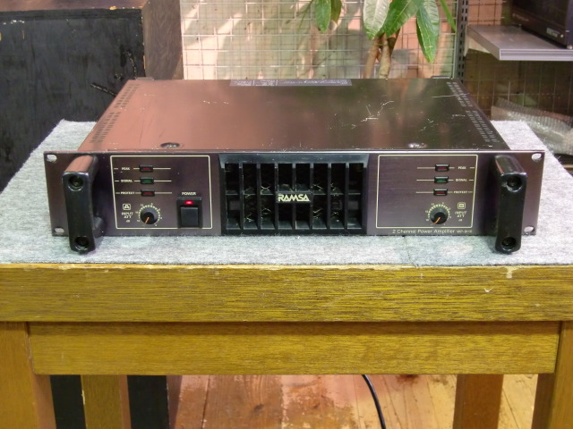 WP-9110 RAMSA - 中古オーディオ 高価買取・販売 ハイファイ堂