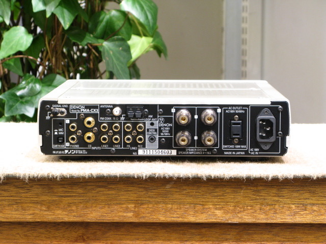 PMA-CX3 DENON - 中古オーディオ 高価買取・販売 ハイファイ堂