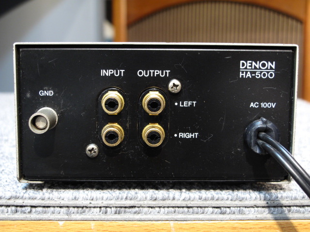 HA-500 DENON - 中古オーディオ 高価買取・販売 ハイファイ堂