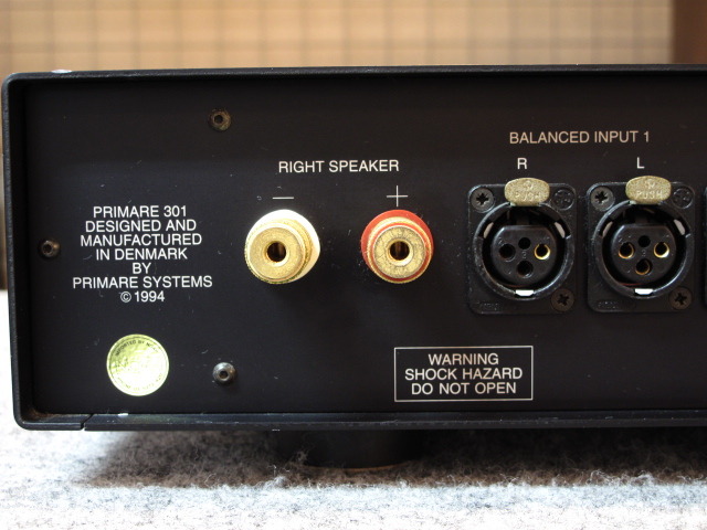 Model 301L PRIMARE - 中古オーディオ 高価買取・販売 ハイファイ堂