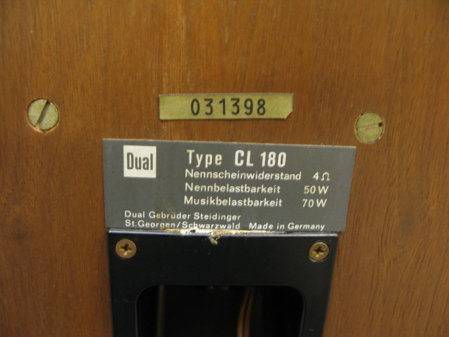 CL-180 DUAL - 中古オーディオ 高価買取・販売 ハイファイ堂