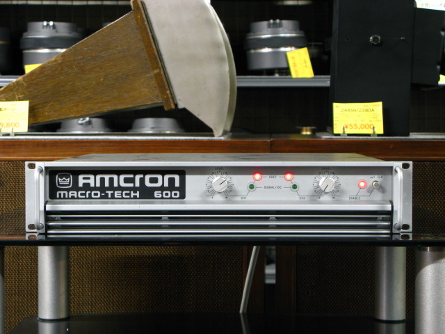 MACRO-TECH600 AMCRON - 中古オーディオ 高価買取・販売 ハイファイ堂