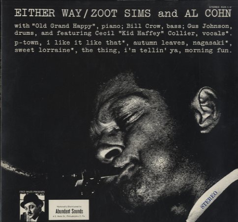 EITHER WAY/AL COHN & ZOOT SIMS AL COHN & ZOOT SIMS (ts) - 中古オーディオ 高価買取 ...