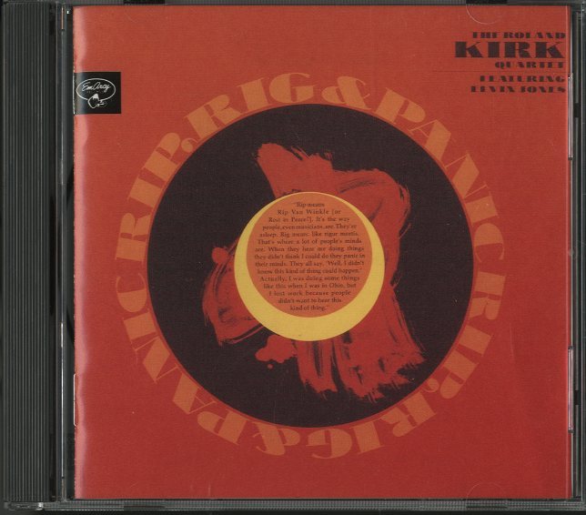 RIP,RIG&PANIC/ROLAND KIRK ROLAND KIRK(ts、manzello、strich、etc) - 中古オーディオ ...