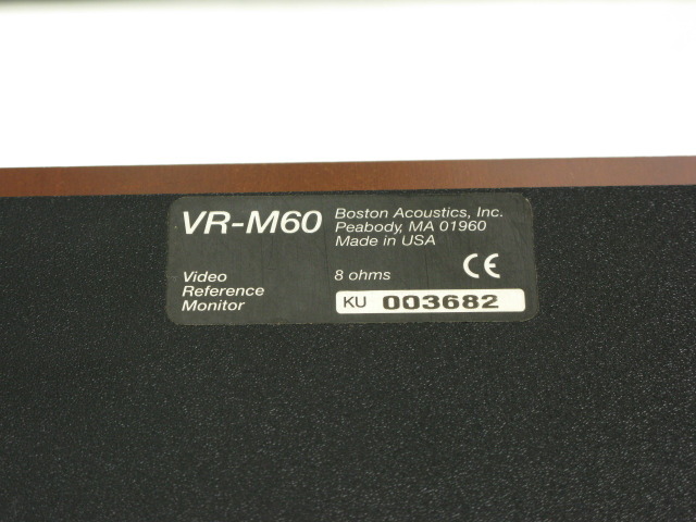 VR-M60 BOSTON ACOUSTIC - 中古オーディオ 高価買取・販売 ハイファイ堂