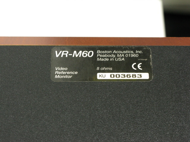 VR-M60 BOSTON ACOUSTIC - 中古オーディオ 高価買取・販売 ハイファイ堂