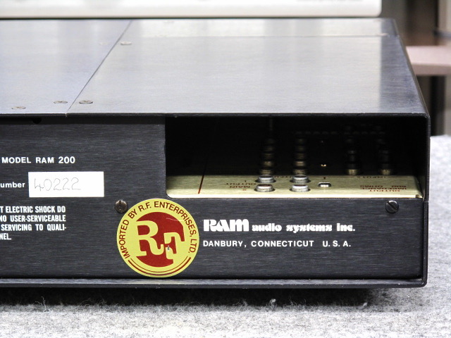 RAM200 RAM - 中古オーディオ 高価買取・販売 ハイファイ堂