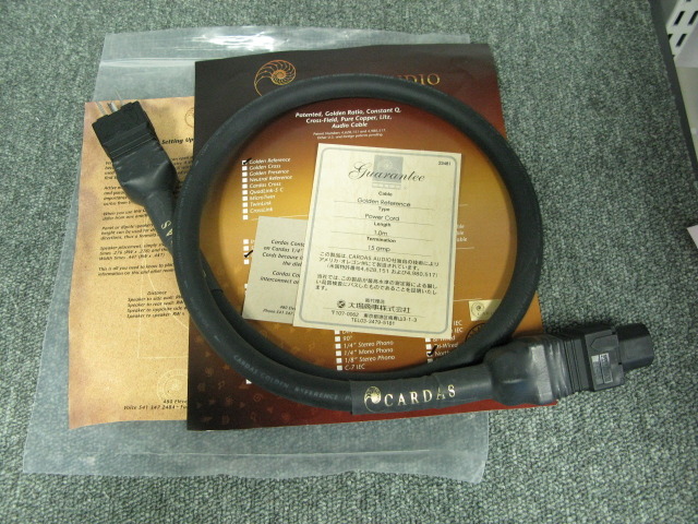 GOLDEN REFERENCE POWER/1.0m Cardas - 中古オーディオ 高価買取・販売 ハイファイ堂