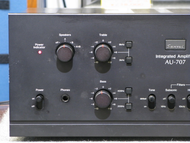 AU-707 SANSUI - 中古オーディオ 高価買取・販売 ハイファイ堂