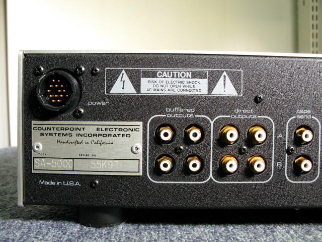 SA-5000 COUNTER POINT - 中古オーディオ 高価買取・販売 ハイファイ堂