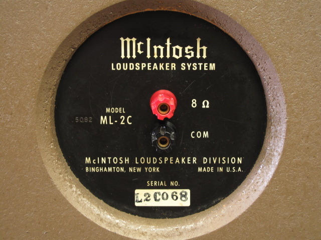 ML-2C McIntosh - HiFi-Do McIntosh/JBL/audio-technica/Jeff Rowland/Accuphase