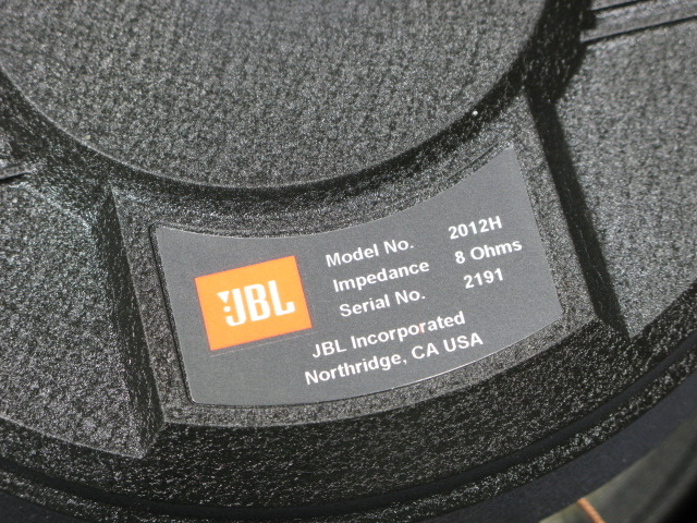 2012H JBL - 中古オーディオ 高価買取・販売 ハイファイ堂