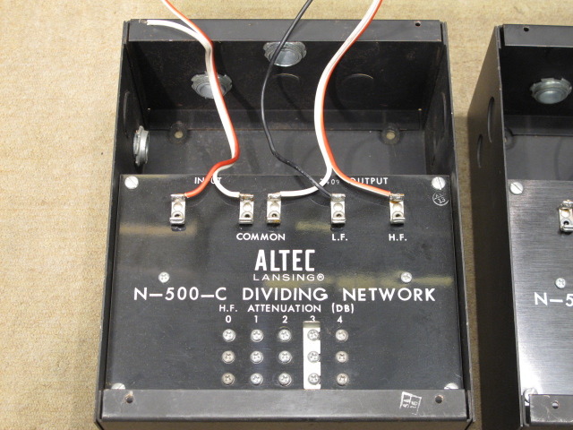 N-500-C ALTEC - 中古オーディオ 高価買取・販売 ハイファイ堂