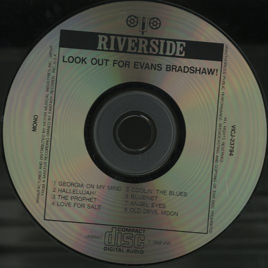 LOOK OUT FOR EVANS BRADSHAW ! EVANS BRADSHAW(p) - 中古オーディオ 高価買取・販売 ハイファイ堂