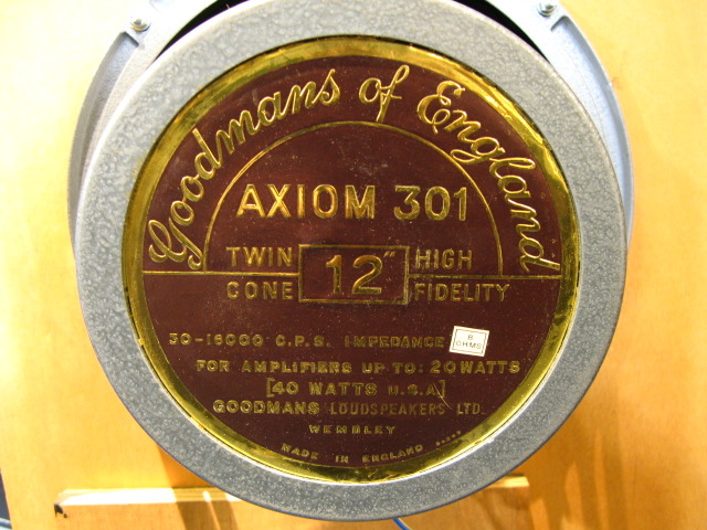 AXIOM 301 GOODMANS - 中古オーディオ 高価買取・販売 ハイファイ堂