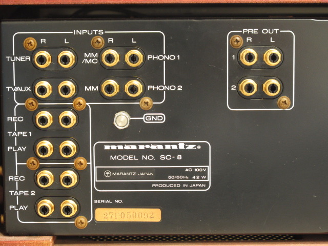SC-8 marantz - 中古オーディオ 高価買取・販売 ハイファイ堂