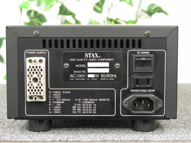 SR-Ω+SRM-T2 STAX - 中古オーディオ 高価買取・販売 ハイファイ堂