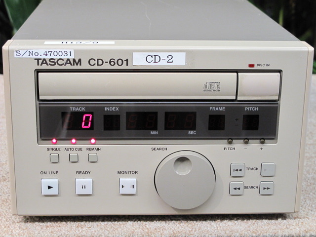CD-601+RC-601 TASCAM - 中古オーディオ 高価買取・販売 ハイファイ堂