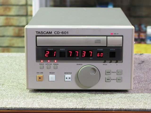 CD-601 TASCAM - 中古オーディオ 高価買取・販売 ハイファイ堂