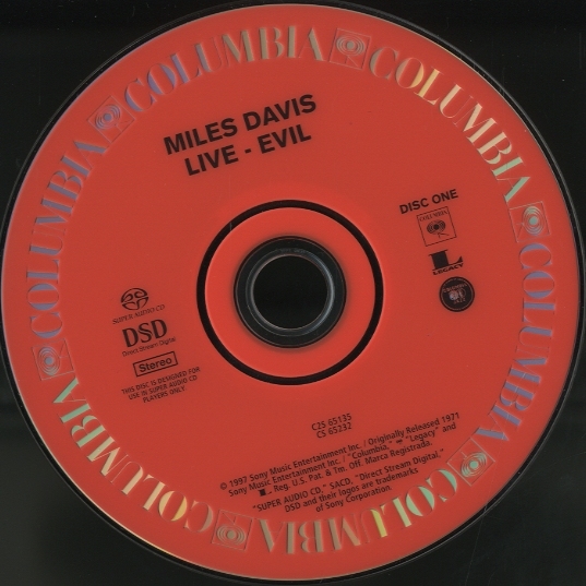 LIVE EVIL/MILES DAVIS MILES DAVIS - 中古オーディオ 高価買取・販売 ハイファイ堂