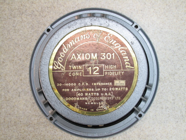 AXIOM 301 GOODMANS - 中古オーディオ 高価買取・販売 ハイファイ堂