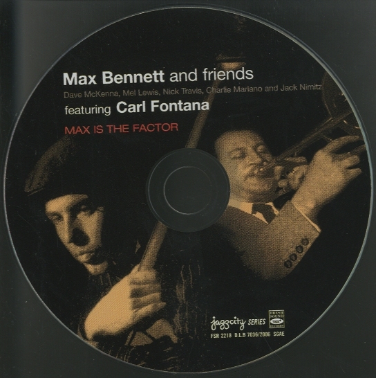 MAX IS THE FACTOR/MAX BENNETT MAX BENNETT - 中古オーディオ 高価買取・販売 ハイファイ堂