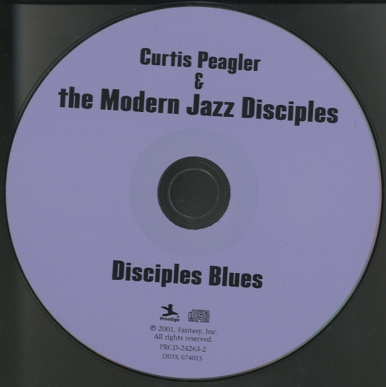 DISCIPLES BLUES/CURTIS PEAGLER CURTIS PEAGLER - 中古オーディオ 高価買取・販売 ハイファイ堂